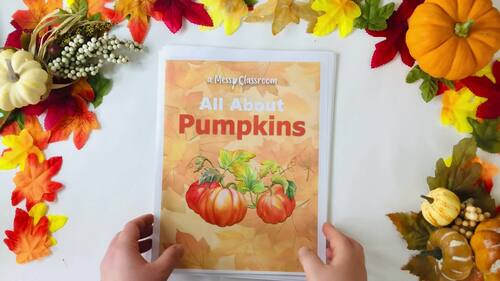 2nd Grade Fall Halloween Pumpkins Reading Lesson RI.2.1 Ask & Answer ...