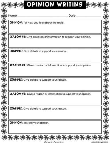 Winter Writing Craftivity | Winter Writing Activity | Winter Writing ...