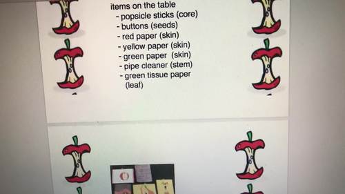 PARTS OF APPLES PRESCHOOL LESSON by Little Orchards | TpT