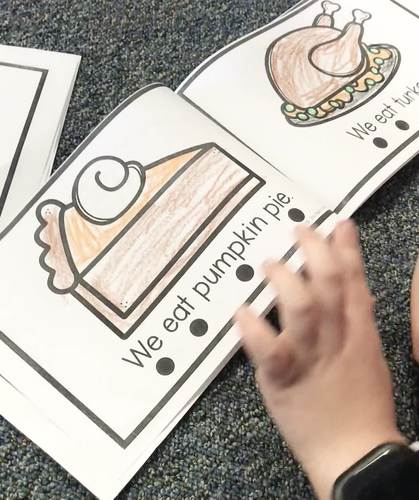 November/Thanksgiving Emergent Reader Mini Book BUNDLE by The Simple ...