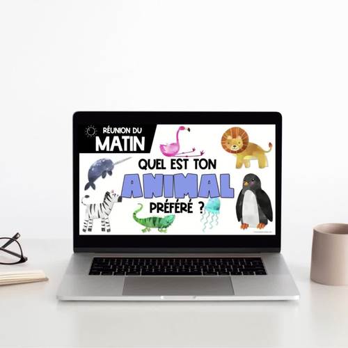 French Morning Meeting Prompts | Google Classroom & Slides | Distance ...