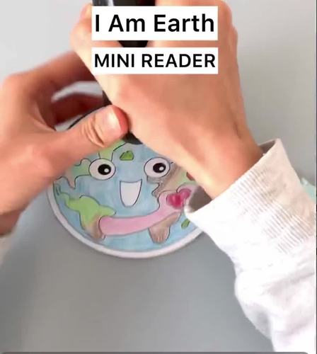 I Am Earth Mini Reader (Earth Day Activity) by Tiny Teaching Shack