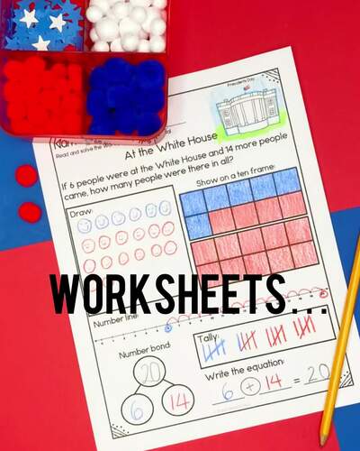 Math Word Problems Addition & Subtraction Within 20 Story Problem ...