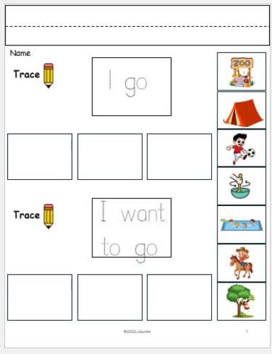 Preschool Kindergarten First Grade Begin and End of Year Activities