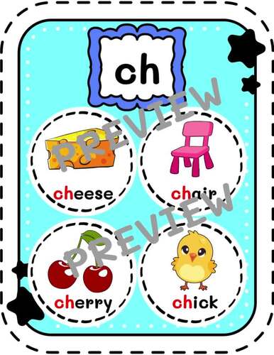 Diagraphs Posters - Diagraphs Anchor Charts | Beginning and Ending ...