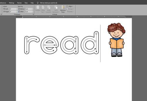 Tracing Letters Font with Arrows and Number Guides for Alphabet Tracing ...