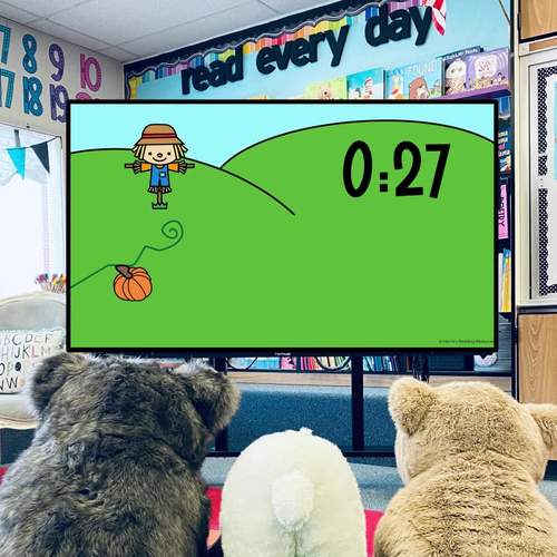 Classroom Management Visual Timers OCTOBER | Time Management Digital ...