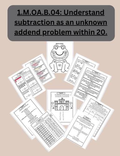 Addition and Subtraction within 20 1st Grade Math Unit - | TPT