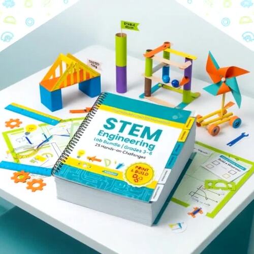 STEM Engineering Design Challenges | Hands-On Activities Workbook ...