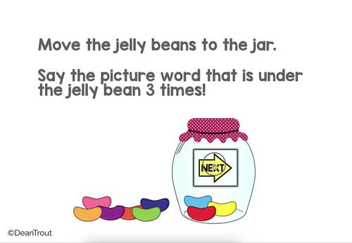 Easter Jellybeans | Articulation | Boom™ Cards by Dean Trout Little ...