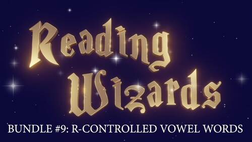 PHONICS R-CONTROLLED VOWELS BUNDLE 9 - VIDEOS WORKSHEETS EASEL ...