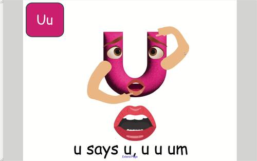 Animated Alphabet Letter Sound interactive activities (Smartboard) - a ...