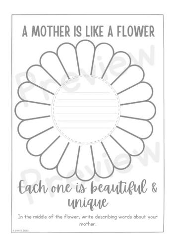 Mother's Day Printable Worksheets & Mom's/Mum's Day Activities Pack