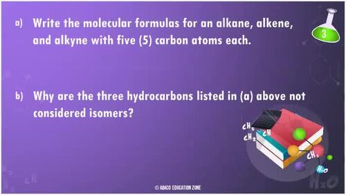 Hydrocarbons and Functional Groups | Organic Chemistry Activity | TPT