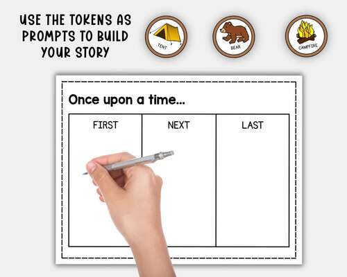 Summer Camp Story Elements, Creative Writing and Storytelling Activities