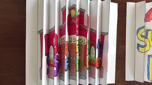 Back-to-School / End-of-School Activity, Craft, and Bulletin Board