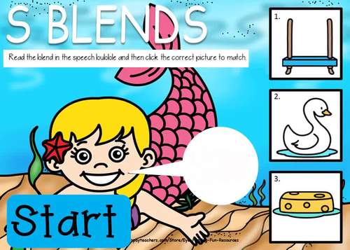 S BLENDS POWERPOINT GAME by Murphys lesson design studio | TPT
