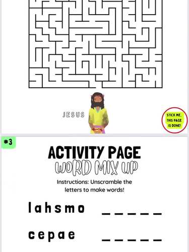 Genesis Activity Lessons, Bible in one year, Creation/Adam&Eve/Cain ...