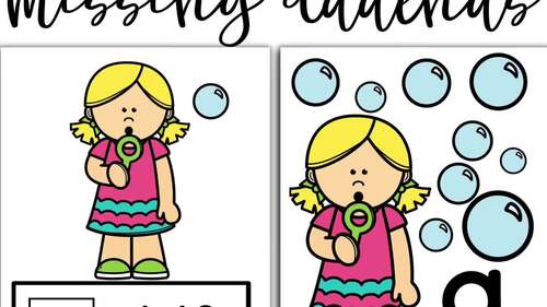 K-1 Missing Addends | Parts of 10 Matching Activity Cards | TPT