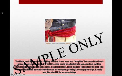 L'histoire de la ceinture fléchée (History of the Métis Sash) | TPT