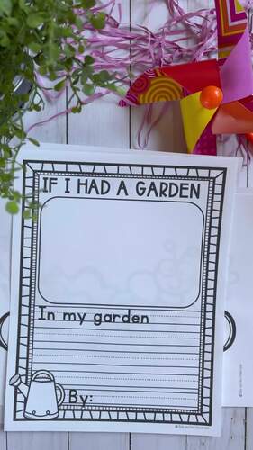 Spring Writing Activity | Bulletin Board Hallway Display | Craft