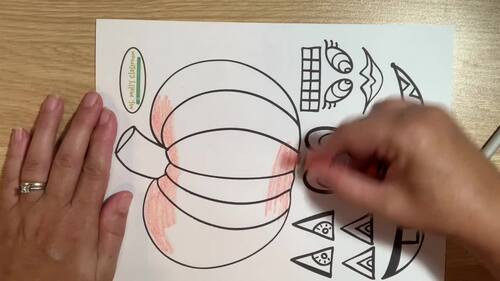Fall Pumpkin Jack-O-Lantern Craft with Writing - open house - Fall ...