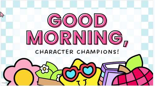 COMPASSION Activity Morning Meeting Slide Lessons - Character Ed 2nd ...