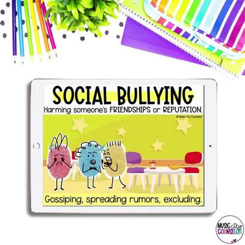 Bullying Prevention Lesson How to be an Upstander Stop Bullying SEL ...