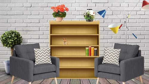 Virtual Bitmoji Calm Wellness Classroom PPT Template Counselor Presentation