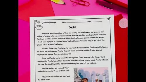 Monthly Themed Reading Comprehension Passages Year Long Bundle - 4th ...