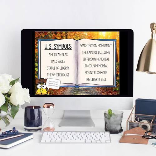 U.S. Symbols | Social Studies Lesson | PowerPoint & Google Slides