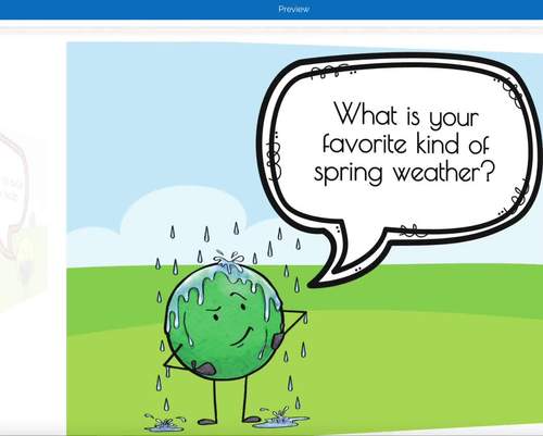 Spring Icebreaker Boom Cards™ Speech Therapy Conversation Starters ...