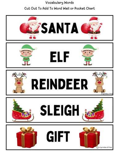 Santa Activities for Preschool–K | Counting, Sorting & Fine Motor