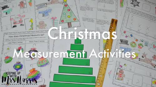 Christmas Measurement Activity by Keeping Up with Mrs Harris | TPT