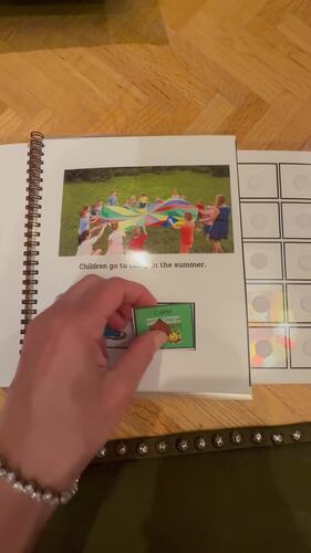 Let's Learn about Summer (with LAMP WFL icons) by Life Skills 2 Learn