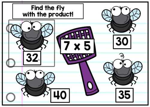 Mixed Multiplication Facts Fluency Practice Digital Math Boom Cards ...