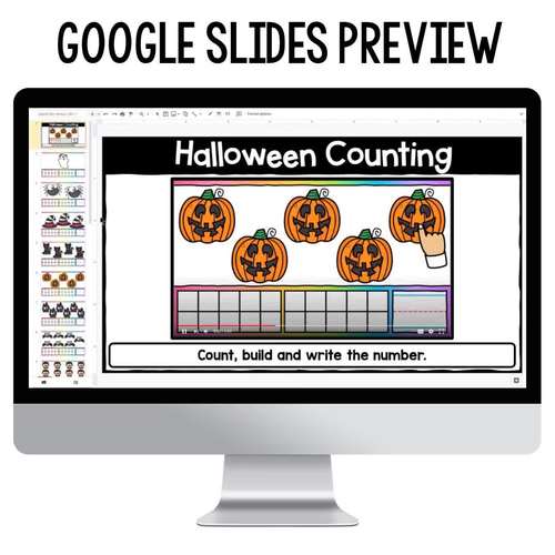 Digital Halloween Counting - (1 to 20) by The Bilingual Rainbow | TPT