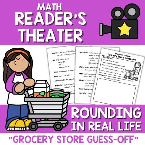 Rounding in Real Life Activity | 3rd Grade Math Readers Theater ...