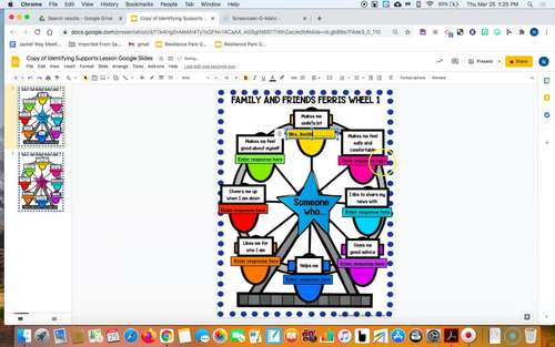 Identifying Supports Lesson / Support System / Digital Google Slides™