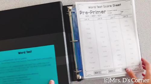 Fry First 500 Words, Sentences, + Writing Assessment for IEP Progress ...