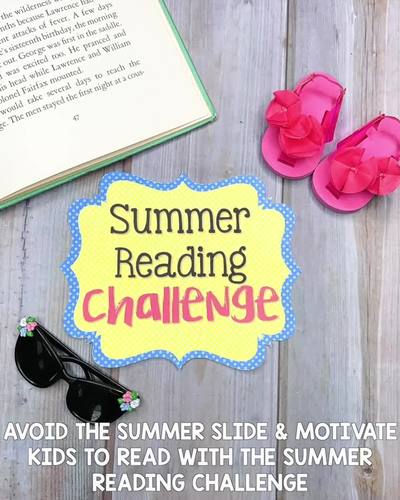 Summer Reading Challenge | Editable Book Tracker and Logs | Book Challenge