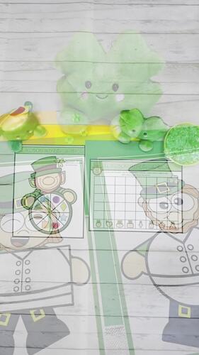 St. Patrick's Day 2D Shape Sorting Leprechaun Shapes Centers and Games ...
