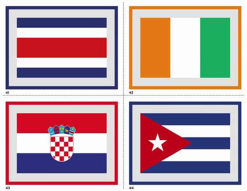 Flags of The World Flashcard | Printable Geography Learning Cards PDF ...