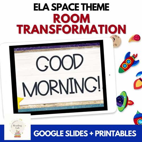Outer Space Room Transformation Kit: ELA Activities by Mrs Kennedys ...