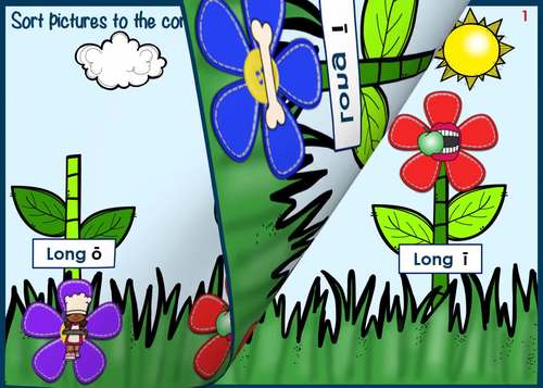 Spring Silent or Magic e Picture Sort Digital Google Slides Distance ...