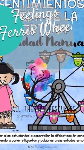 Feelings Ferris Wheel: Creative Activity Emotional Literacy - SPANISH ...