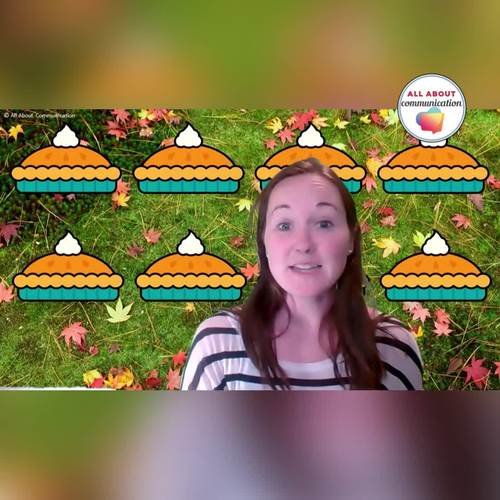 GREEN SCREEN EDITABLE FALL GAME/Distance Learning/ by All About ...