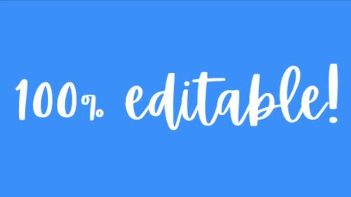 EDITABLE Welcome to Zoom Slides/Waiting Room Slides for Zoom Meetings