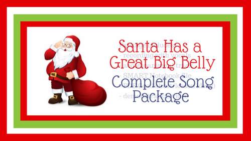 Santa Song Package with Backing Track - Holiday Program Song ...