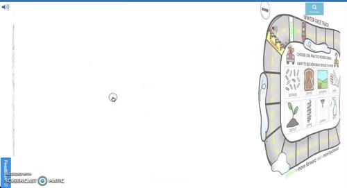 Boom Cards™ Winter Race Track: Articulation for Clusters SPR, STR & SKR